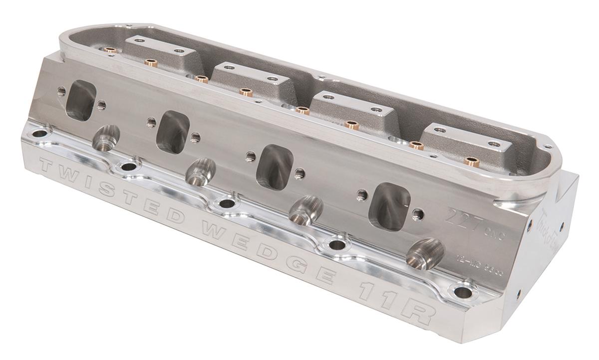 Trick Flow Specialties TFS-5261B561-C04 Trick Flow® Twisted Wedge® 11R 227 Cylinder Heads for ...